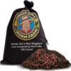 100 Red Composting Worms Mix | Uncle Jim's Worm Farm