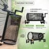 Rolling Garden Sifter - Uncle Jim's Worm Farm