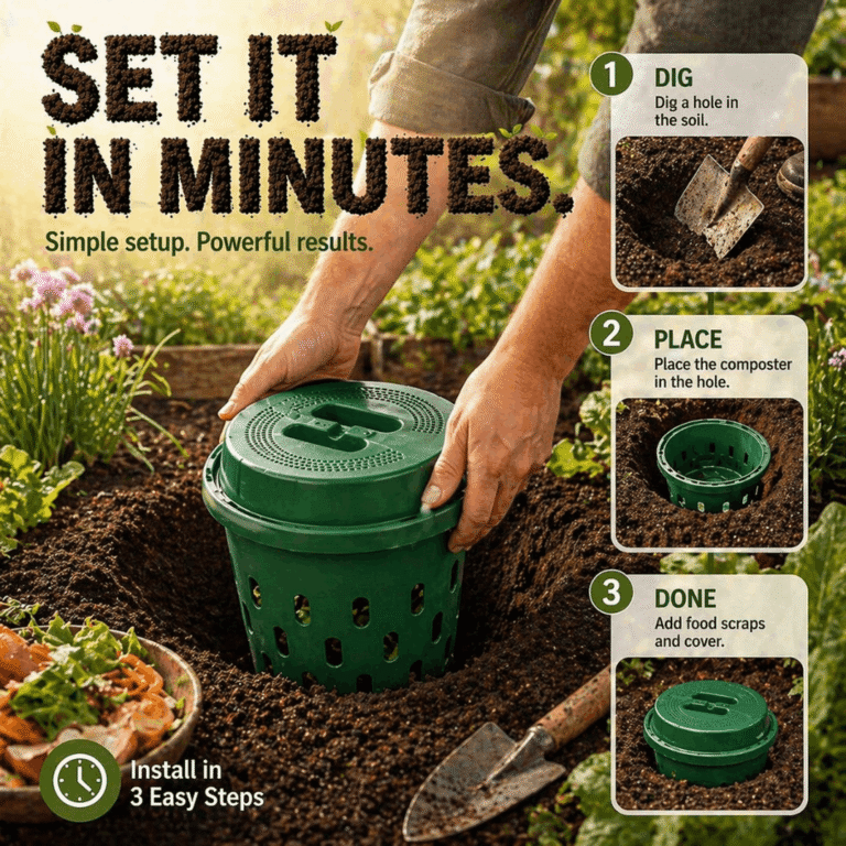 Uncle Jim's Inground Composting Chamber (2) Pack. - Uncle Jim's Worm Farm